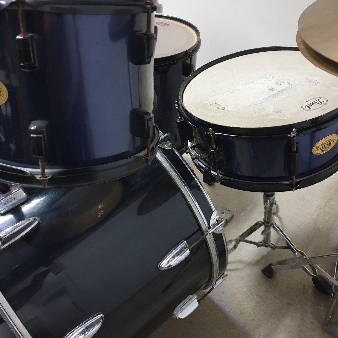 5pc drum kit, Hobbies & Toys, Music & Media, Musical Instruments on ...