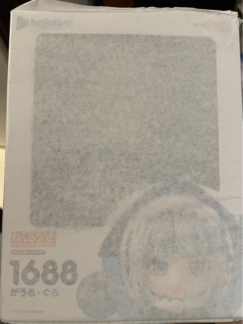 日版全新 黏土人1688 Hololive Gura, 興趣及遊戲, 玩具 & 遊戲類 - Carousell