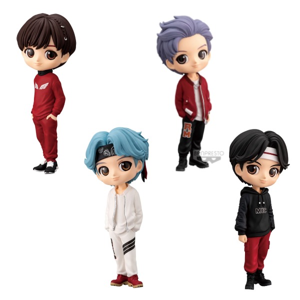 【新貨上架】 [Q posket] TinyTAN MIC DROP (j-hope / RM / SUGA / Jin) 防彈少年團 景品模型 figure, 興趣及遊戲, 玩具 & 遊戲類 ...