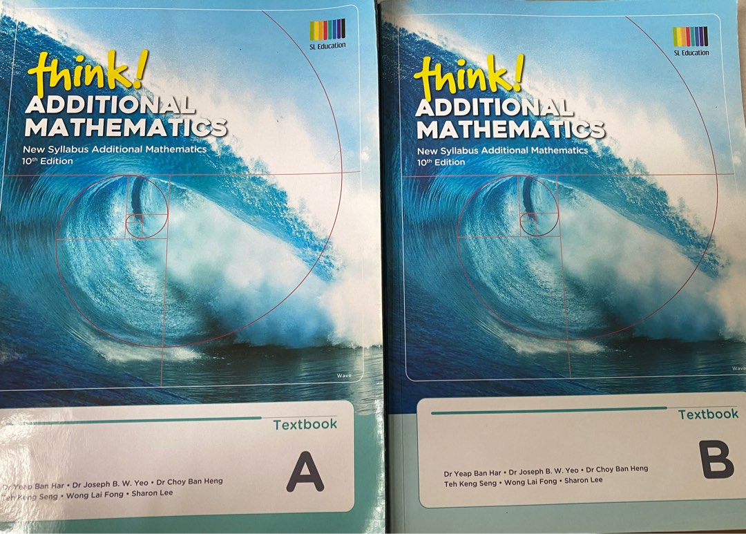 additional mathematics (amath) upper secondary textbooks, Hobbies ...