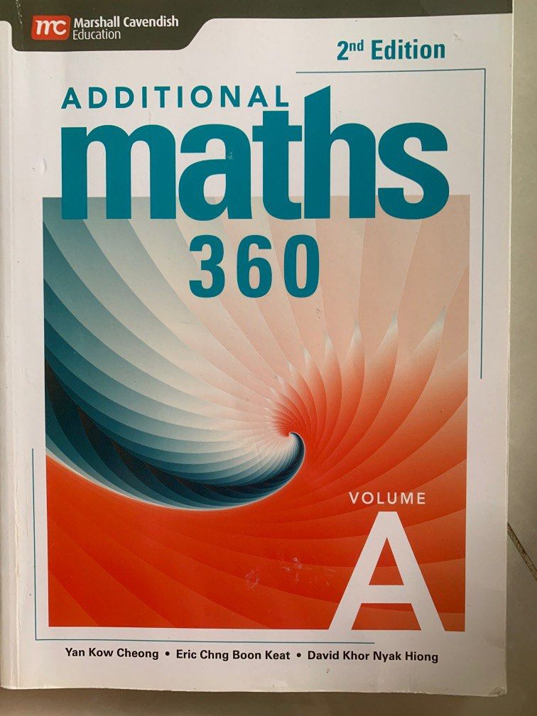 Additional Maths 360 Vol A, Hobbies & Toys, Books & Magazines ...