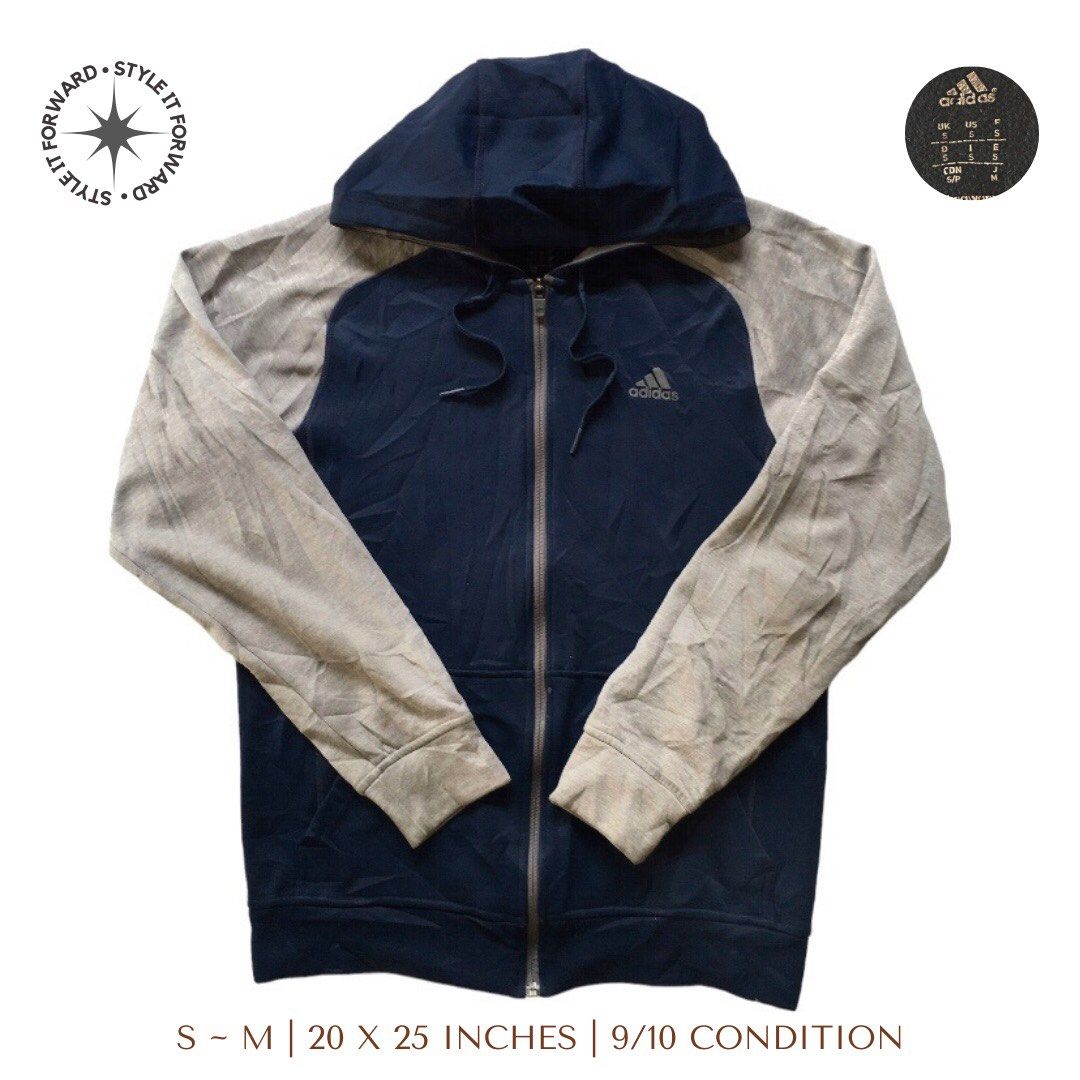 Adidas Full Zipper Jacket with hood, Men's Fashion, Coats, Jackets and ...