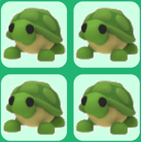 Adopt Me - Normal Turtle, Video Gaming, Video Games, Others on Carousell