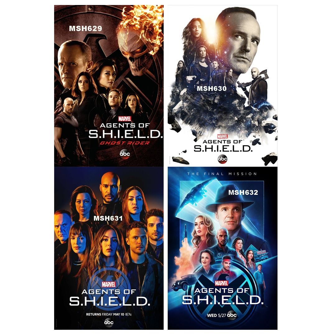 AGENTS OF SHIELDS POSTERS (PART 1), Hobbies & Toys, Memorabilia ...