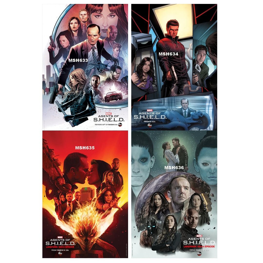 AGENTS OF SHIELDS POSTERS (PART 2), Hobbies & Toys, Memorabilia ...