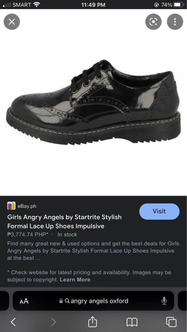 Angry angels black leopard thick lace loafer oxford shoes, Women's ...