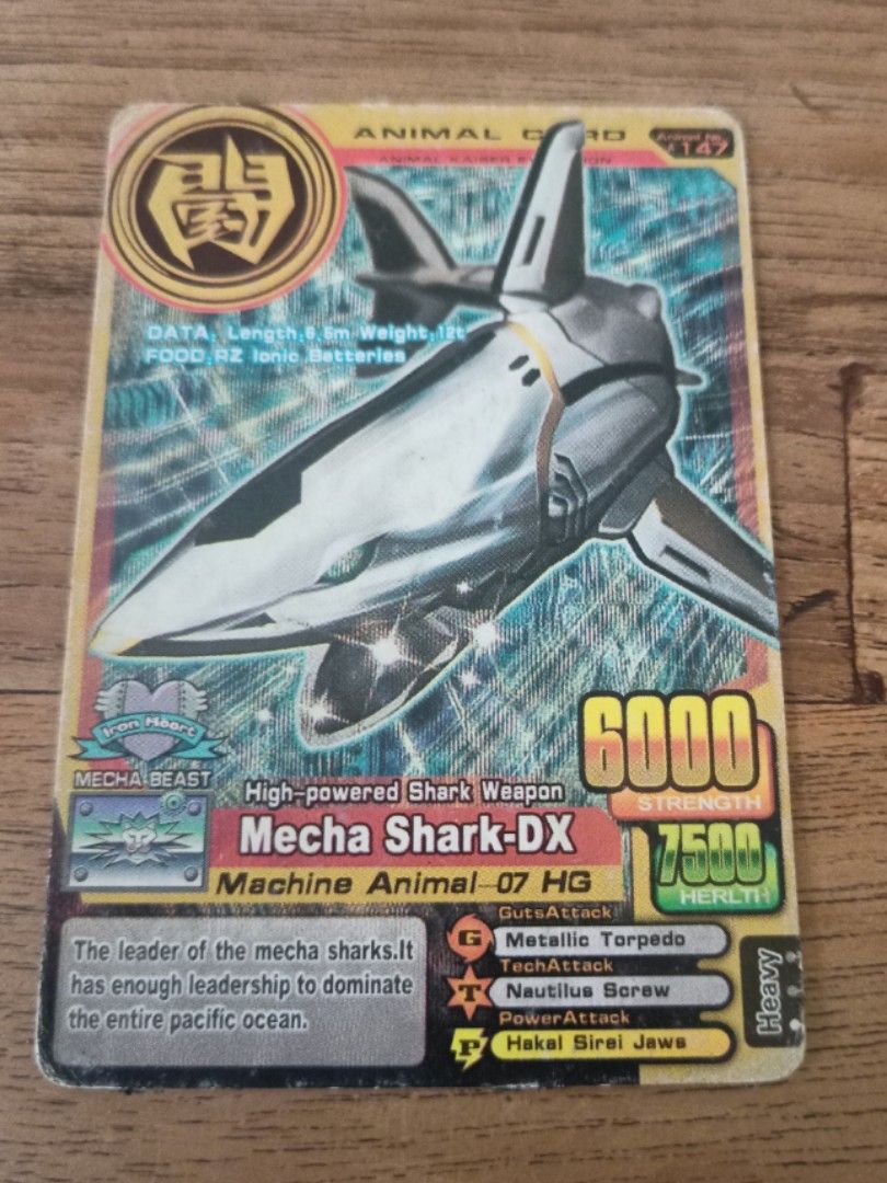 Animal Kaiser- Mecha Shark / Sperm Whale / Zangetsu (combo), Hobbies ...