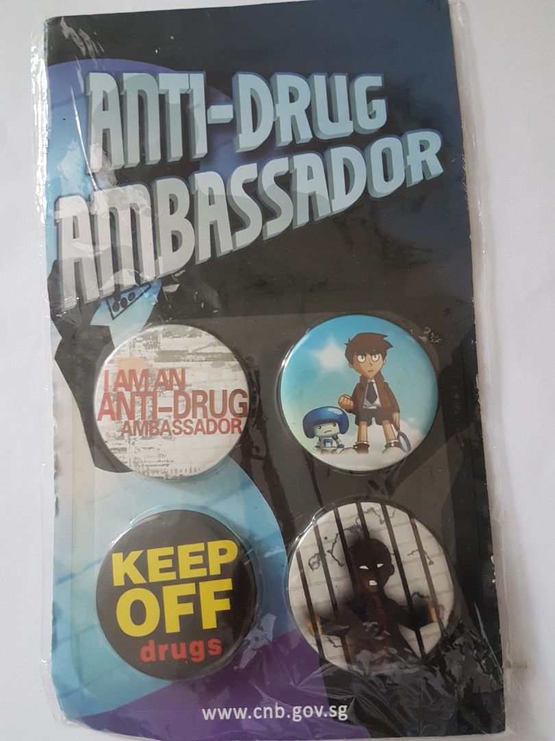 Anti-drug Ambassador Badges, Hobbies & Toys, Memorabilia & Collectibles ...