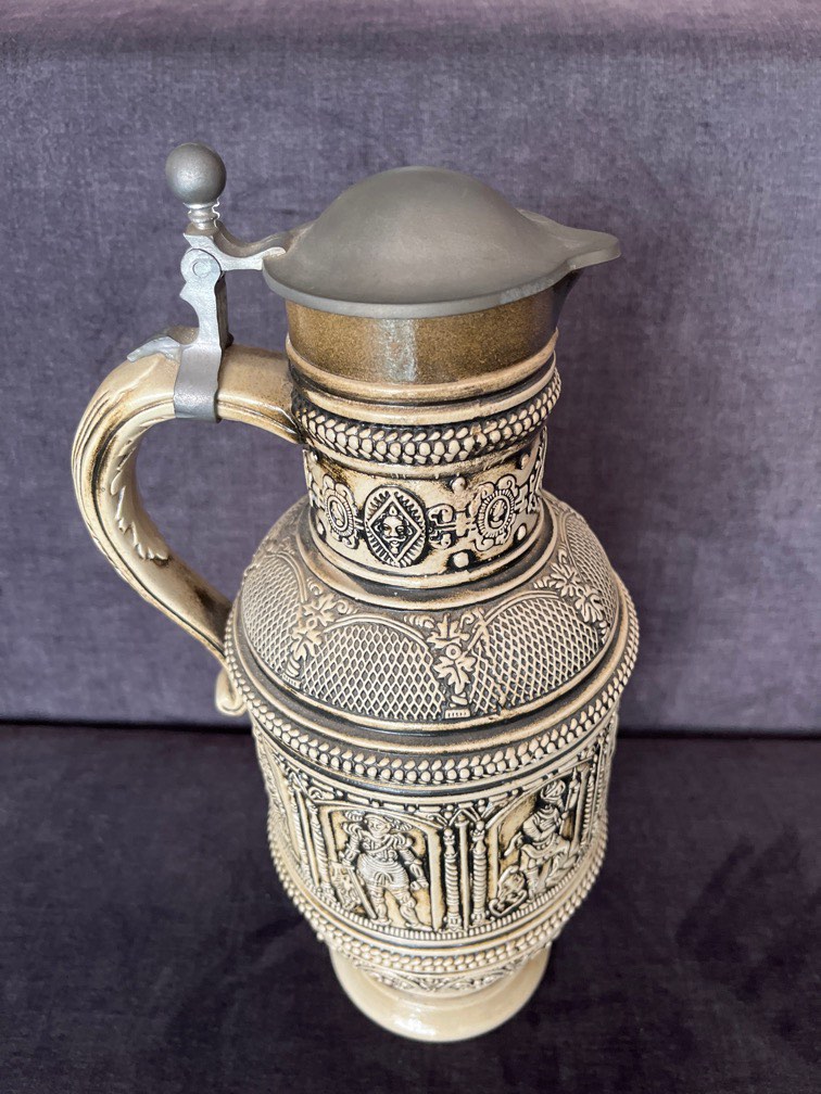 Antique Pitcher from Germany Original Gerzit Gerz, Hobbies & Toys ...