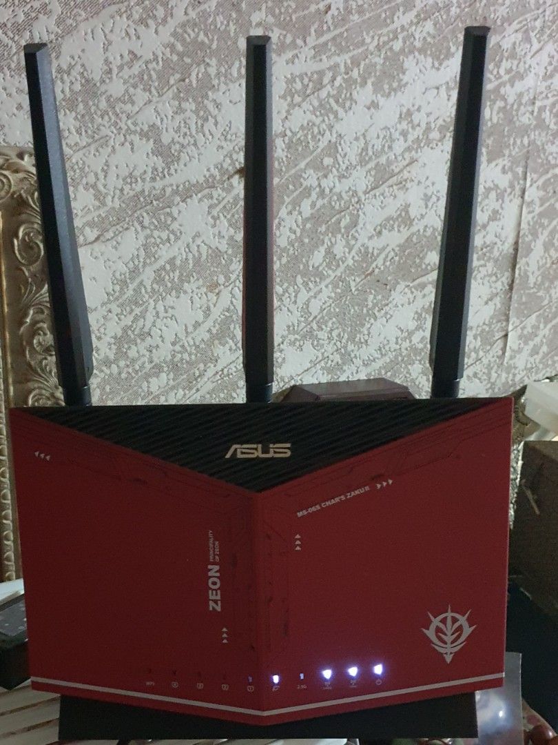 Asus RT-AX86U Zaku II Edition AX5700 Dual Band Wifi 6 Gaming Router ...