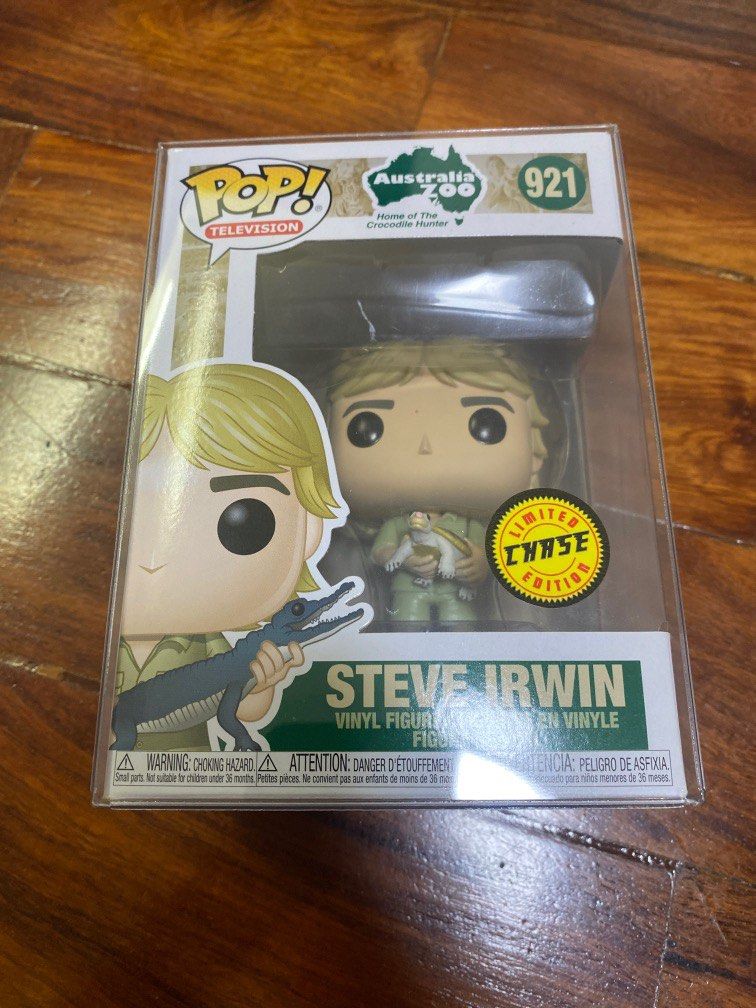 Authentic Chase Steve Irwin Funko Pop!, Hobbies & Toys, Toys & Games on ...