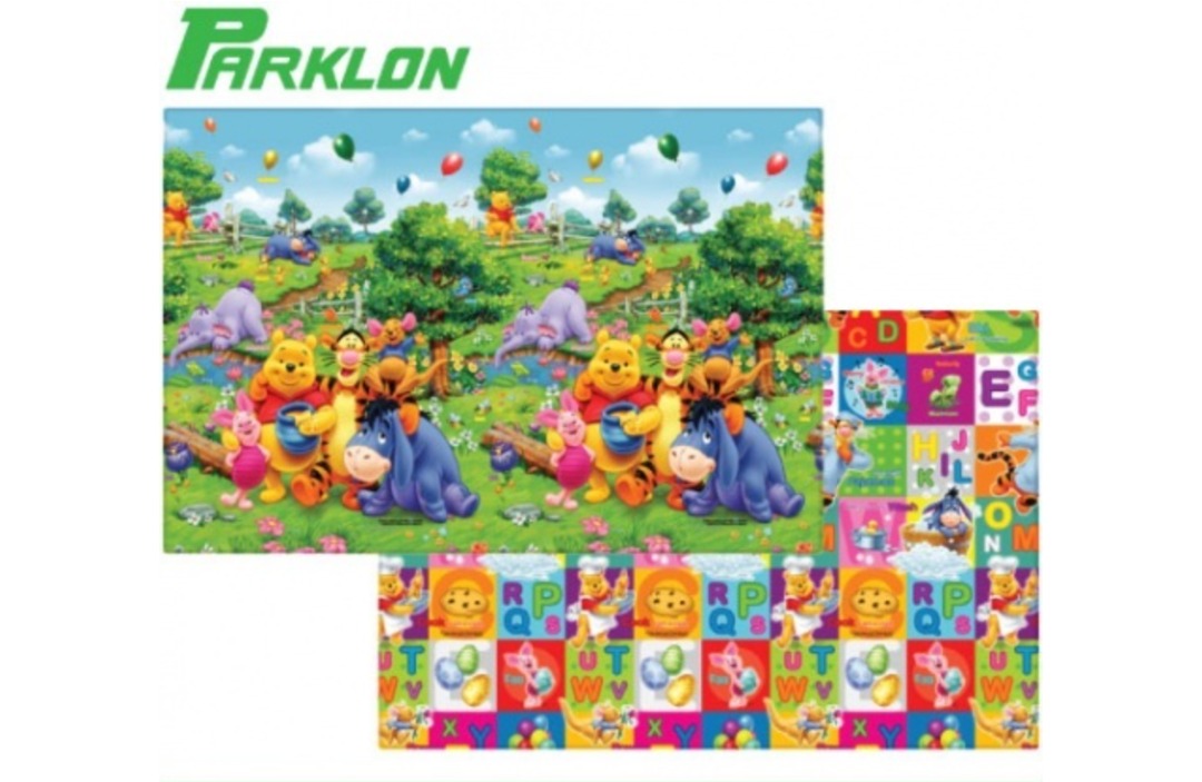 PARKLON Korea Reversible Winnie-the-Pooh L15 Size Bumper Playmat ...