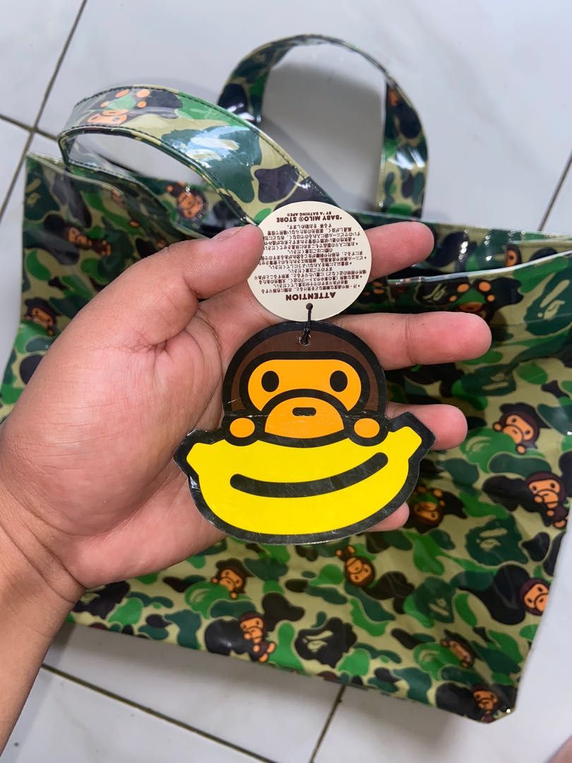BABY MILO X BAPE, Women's Fashion, Bags & Wallets, Tote Bags on Carousell
