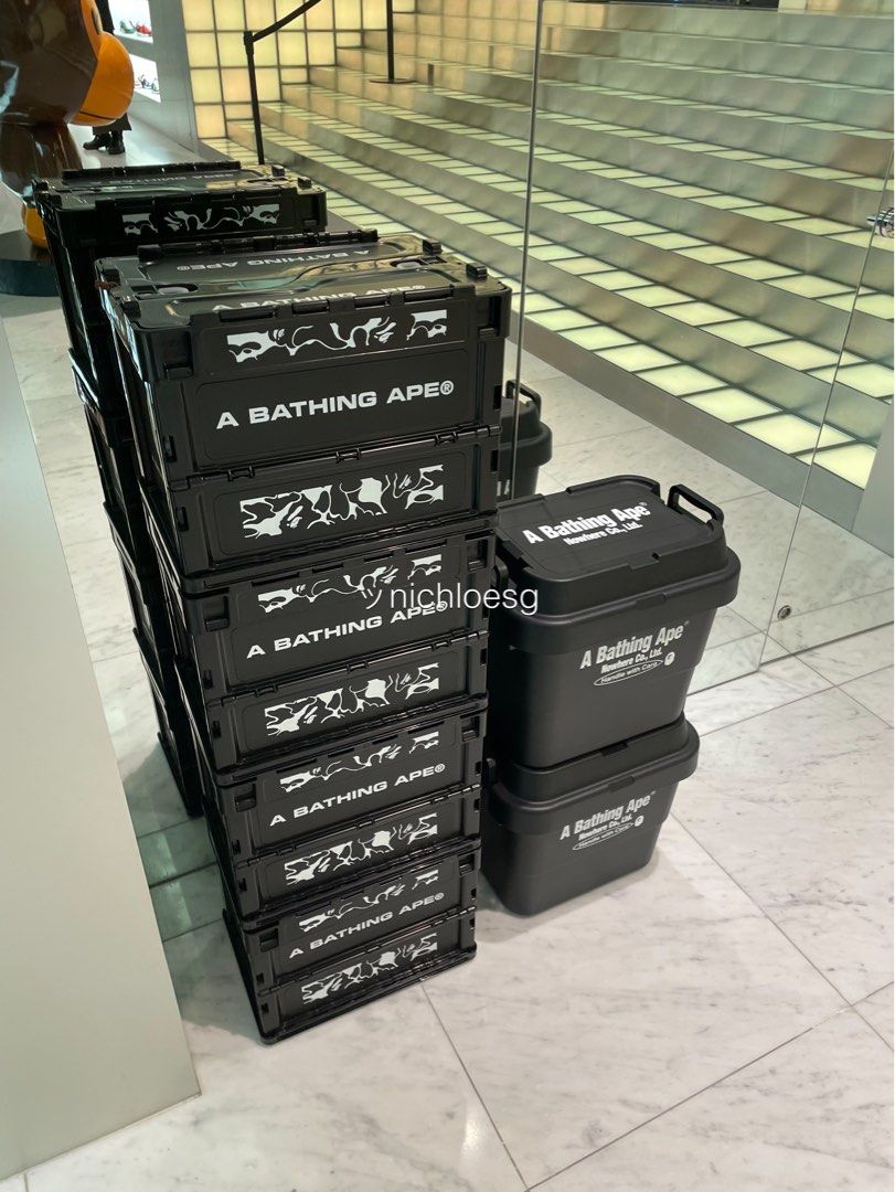 BAPE A BATHING APE MINI STORAGE BOX, Furniture & Home Living, Home ...