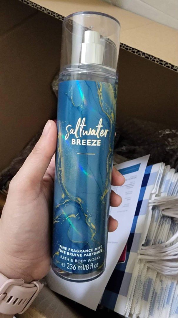 Bath & Body Works Saltwater Breeze Mist 236ml, Beauty & Personal Care ...