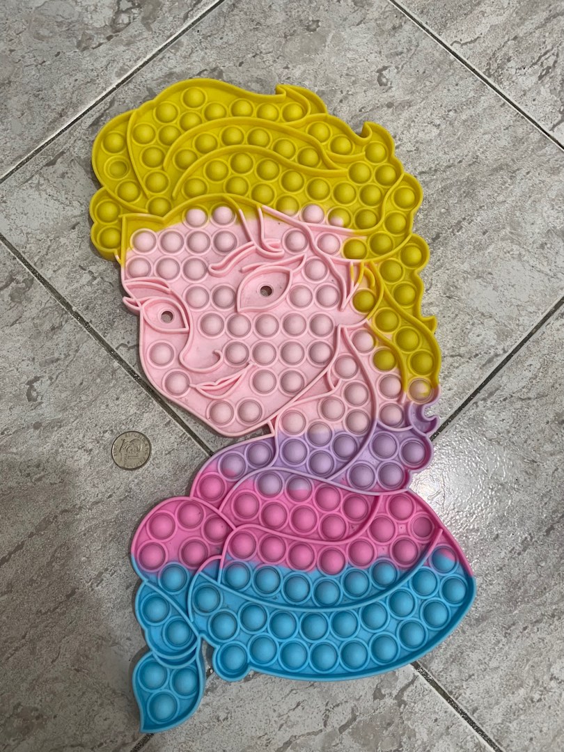 big elsa pop it fidget toy, Hobbies & Toys, Toys & Games on Carousell