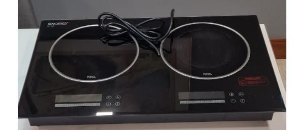 BM-100 Dual Intelligent Electric Induction & Ceramic Cooker, Furniture ...