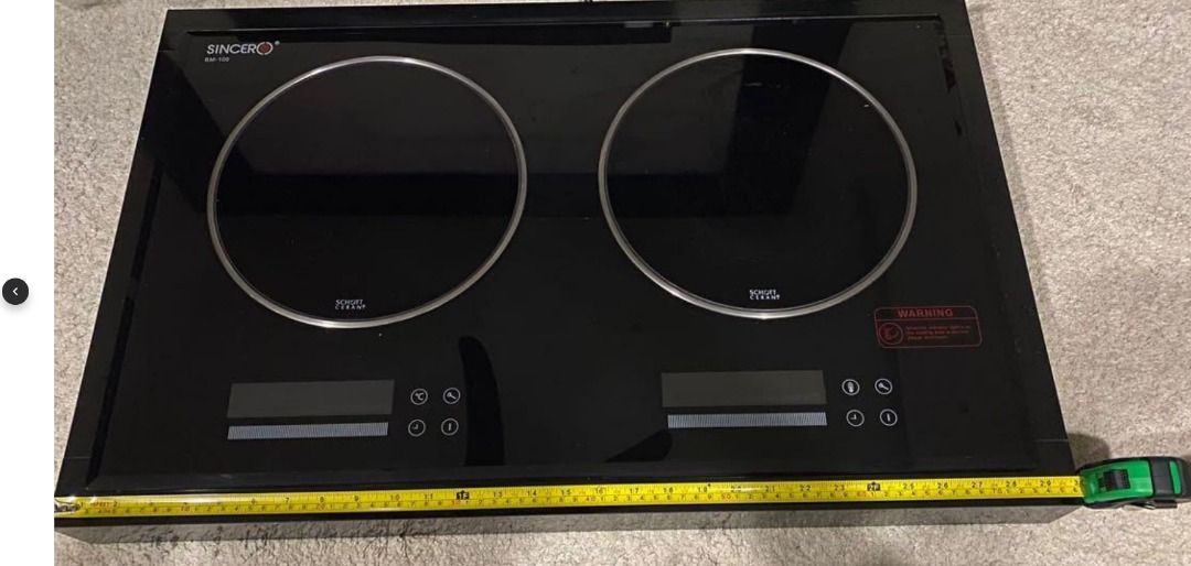 BM-100 Dual Intelligent Electric Induction & Ceramic Cooker, Furniture ...