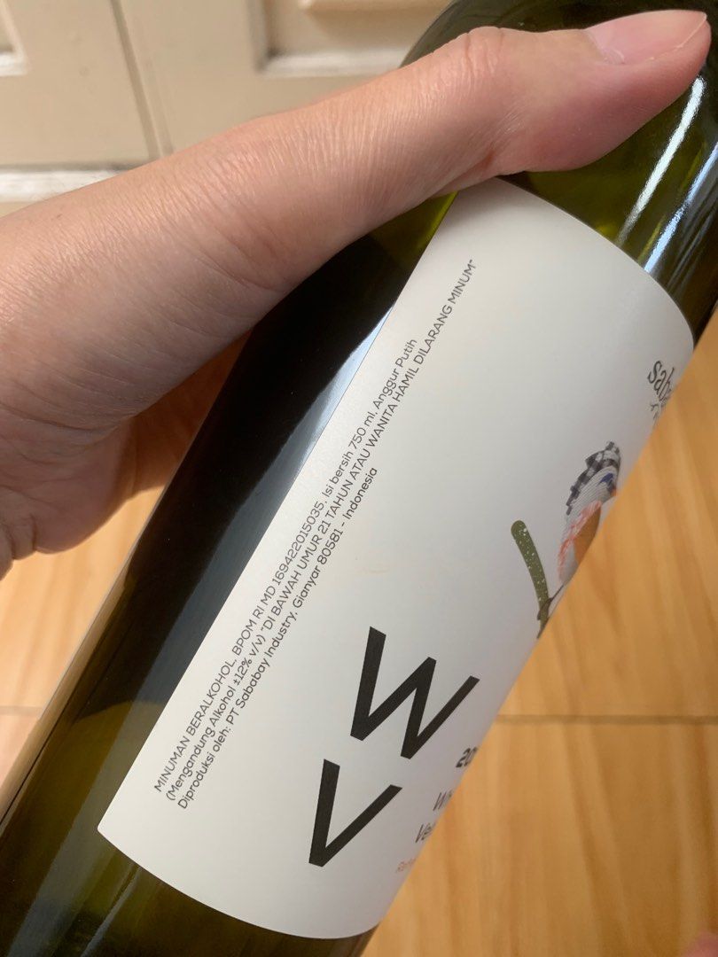 Botol Wine Anggur Putih 750ml, Antik, Pajangan di Carousell