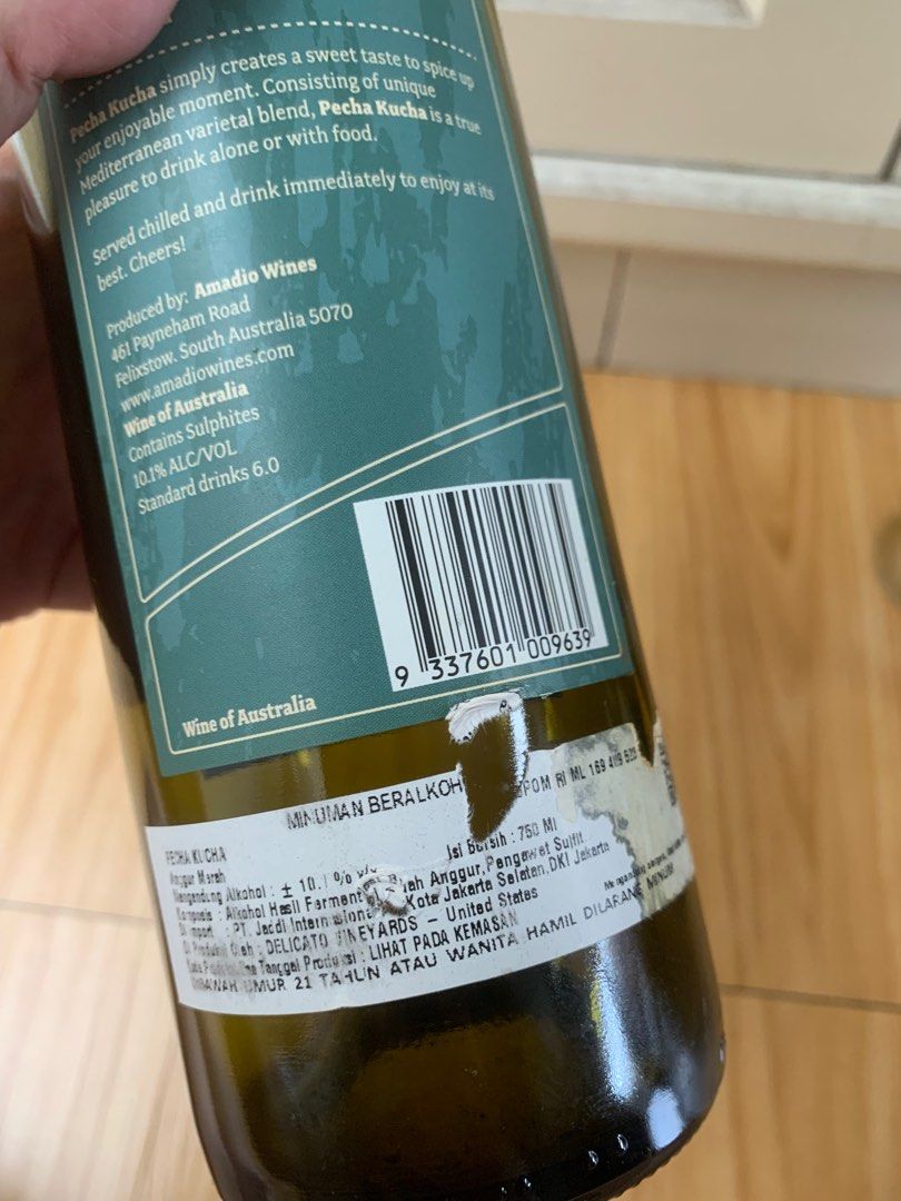 Botol Wine UK Anggur Merah 750ml, Antik, Pajangan di Carousell