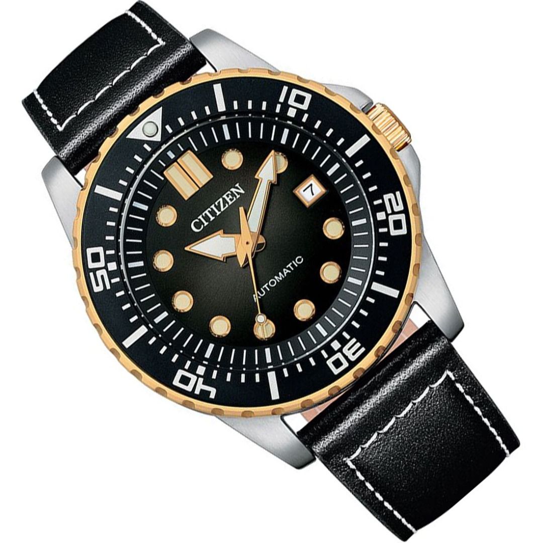 Brand New 100% Original Citizen Automatic Black Dial with Gold Accent ...