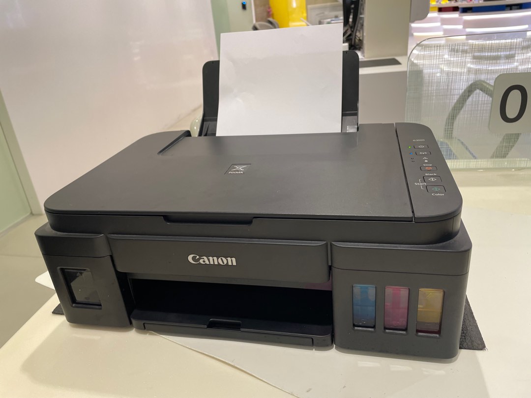 Canon Refillable Color Wifi Printer G3000 Pixma, Computers & Tech ...