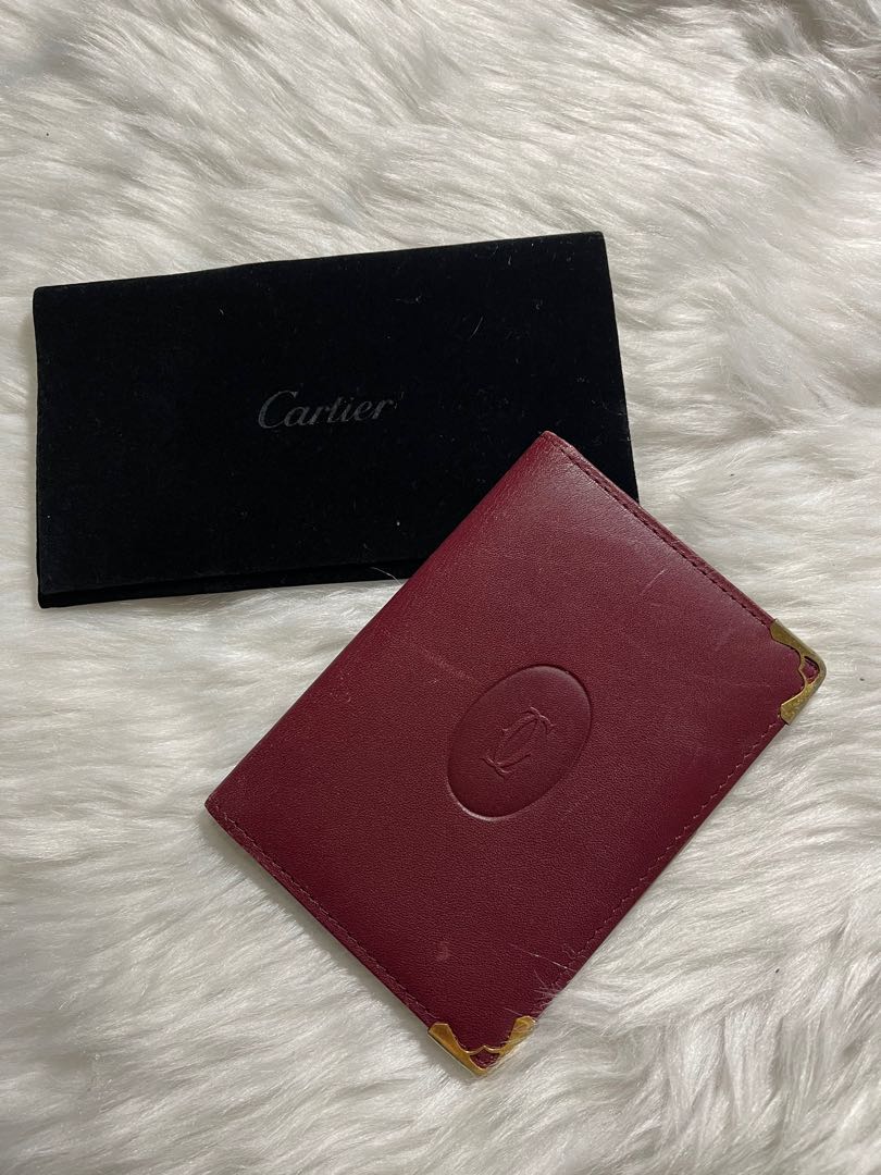 cartier card case, Luxury, Bags & Wallets on Carousell