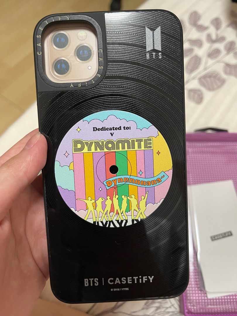 Casetify DYNAMITE BTS (Authentic w/ receipt), Mobile Phones & Gadgets, Mobile & Gadget ...