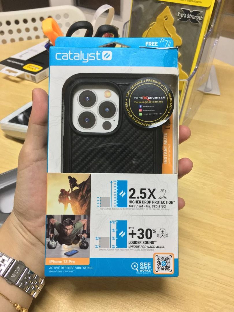 Catalyst Vibe for iPhone 13 Pro 6.1" 5G - MagSafe Compatible - Stealth ...