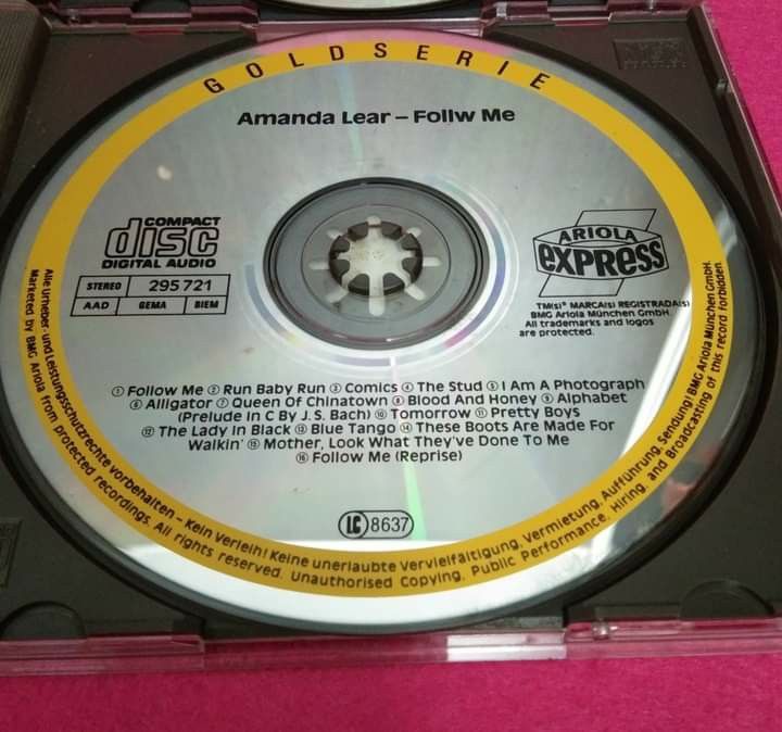 CDs baccara &amanda, Hobbies & Toys, Music & Media, CDs & DVDs on Carousell