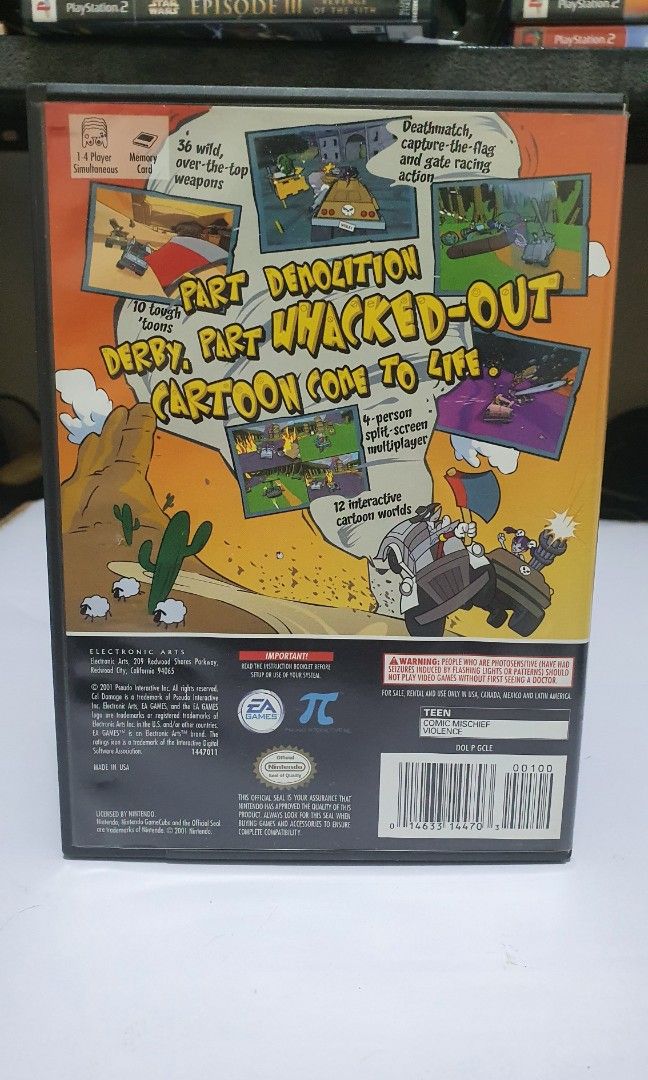 Cel Damage (Nintendo Gamecube Ntsc, u-c), Video Gaming, Video Games ...