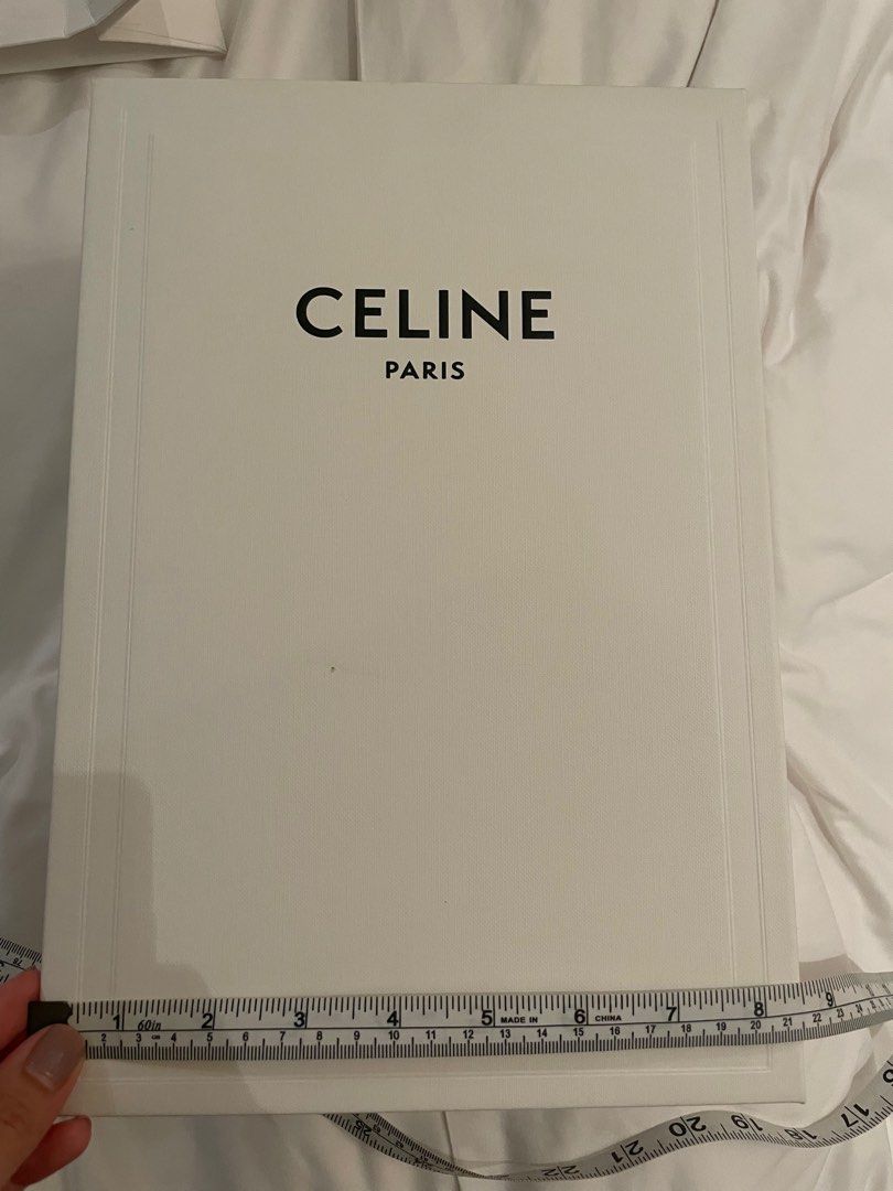 Celine Bag Box with Papers and Paper Bag, Luxury, Accessories on Carousell