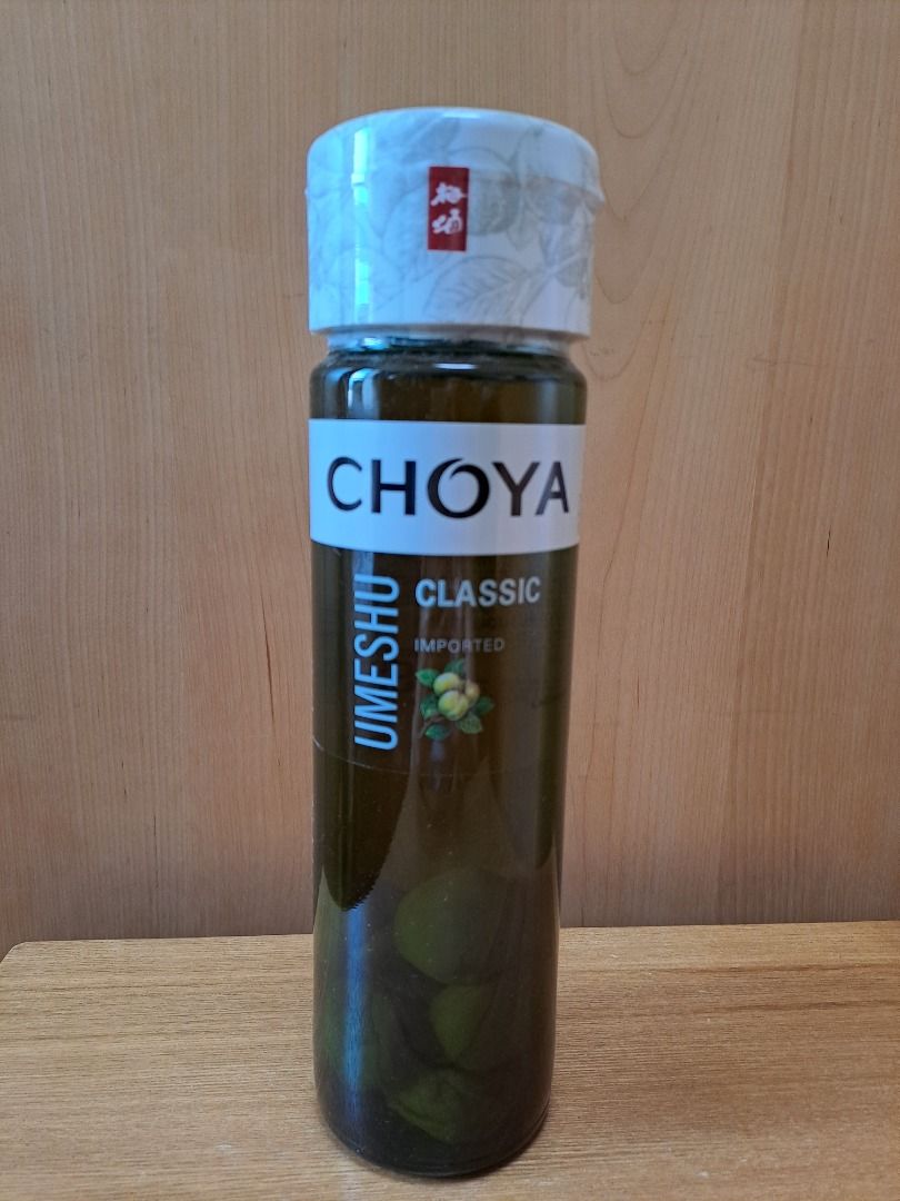 蝶矢經典梅酒（梅粒入）Choya Umeshu Classic 750ML, 嘢食 & 嘢飲, 酒精飲料 - Carousell