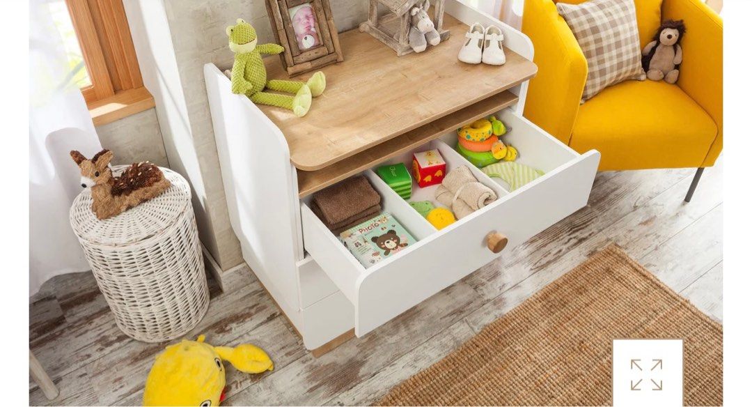 Cilek natura baby dresser with desk, Babies & Kids, Baby Nursery & Kids ...