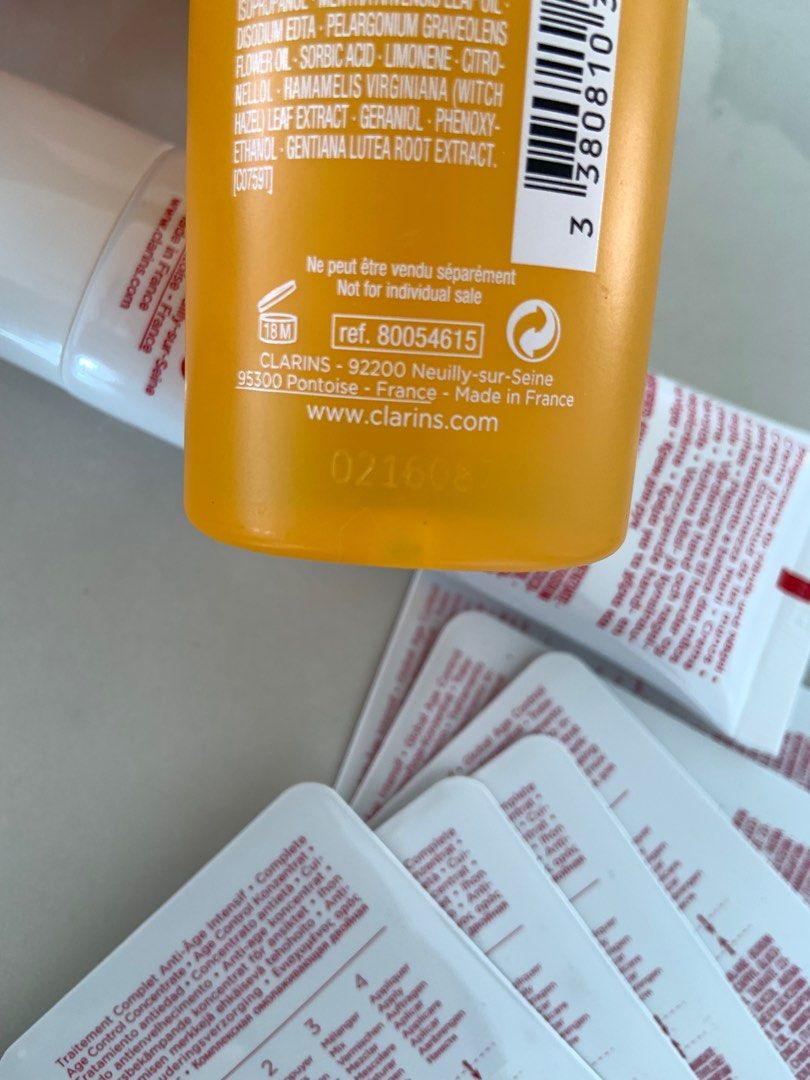 Clarins sample, Beauty & Personal Care, Face, Face Care on Carousell