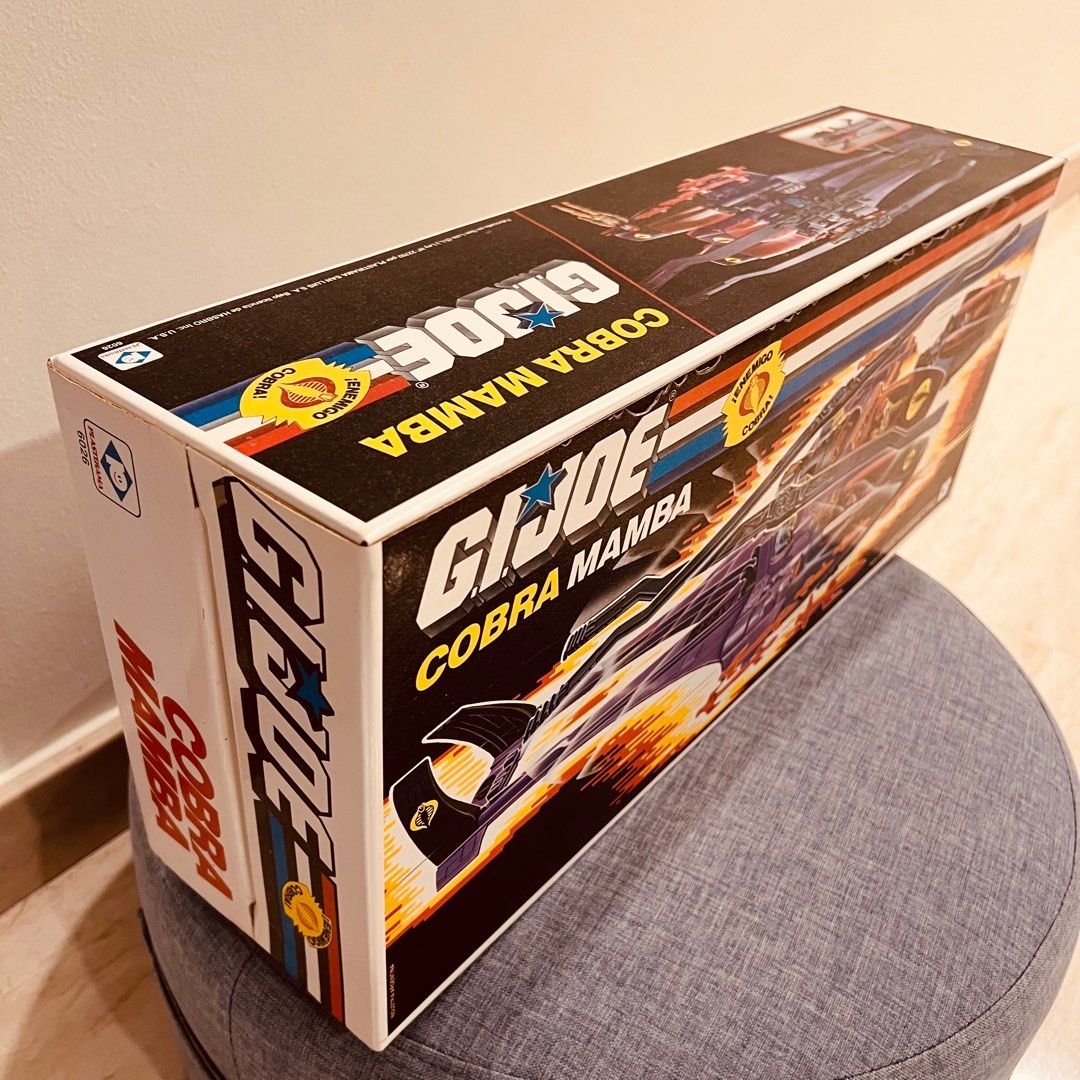 Cobra Mamba G.I. JOE PLASTIRAMA sealed - Made in Argentina - Hasbro ...