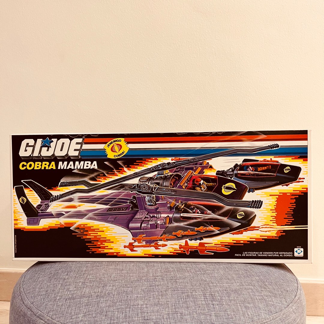 Cobra Mamba G.I. JOE PLASTIRAMA sealed - Made in Argentina - Hasbro ...