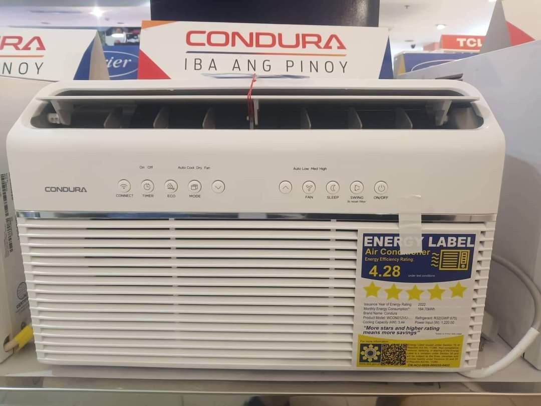 Condura Primea Inverter Window Type Aircon, TV & Home Appliances, Air ...