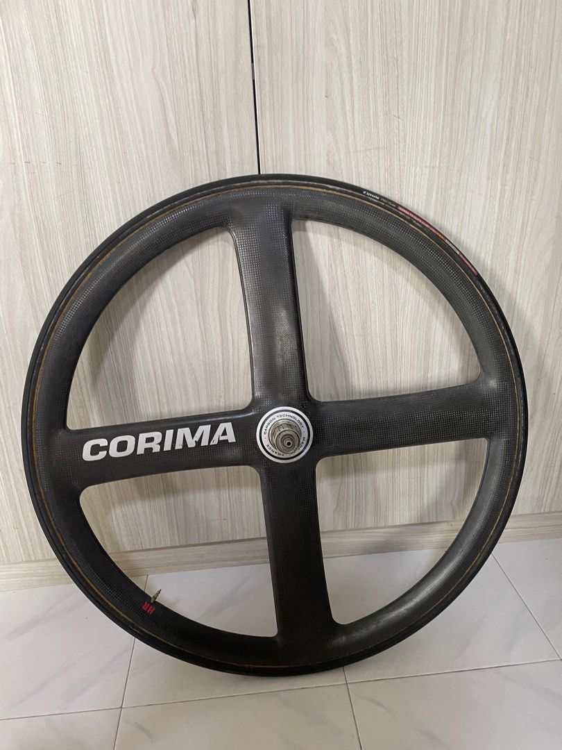 Corima 4 spoke carbon wheel (Rear), Sports Equipment, Bicycles & Parts, Parts & Accessories on ...