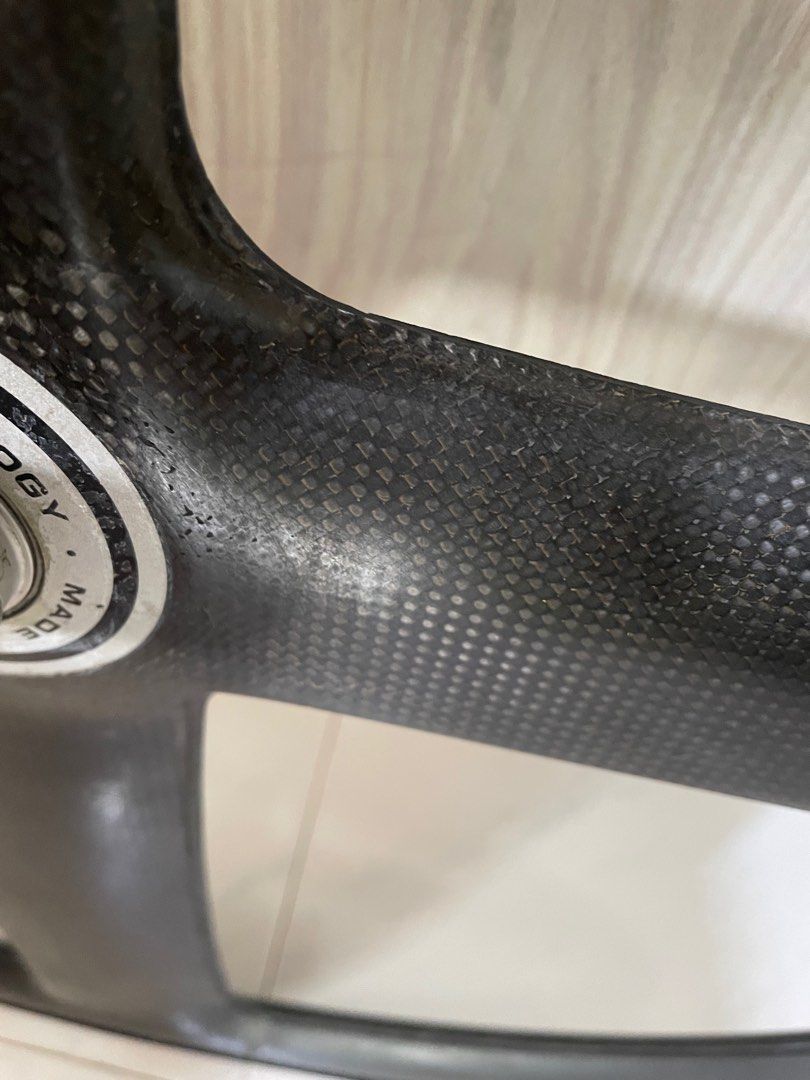 Corima 4 spoke carbon wheel (Rear), Sports Equipment, Bicycles & Parts ...