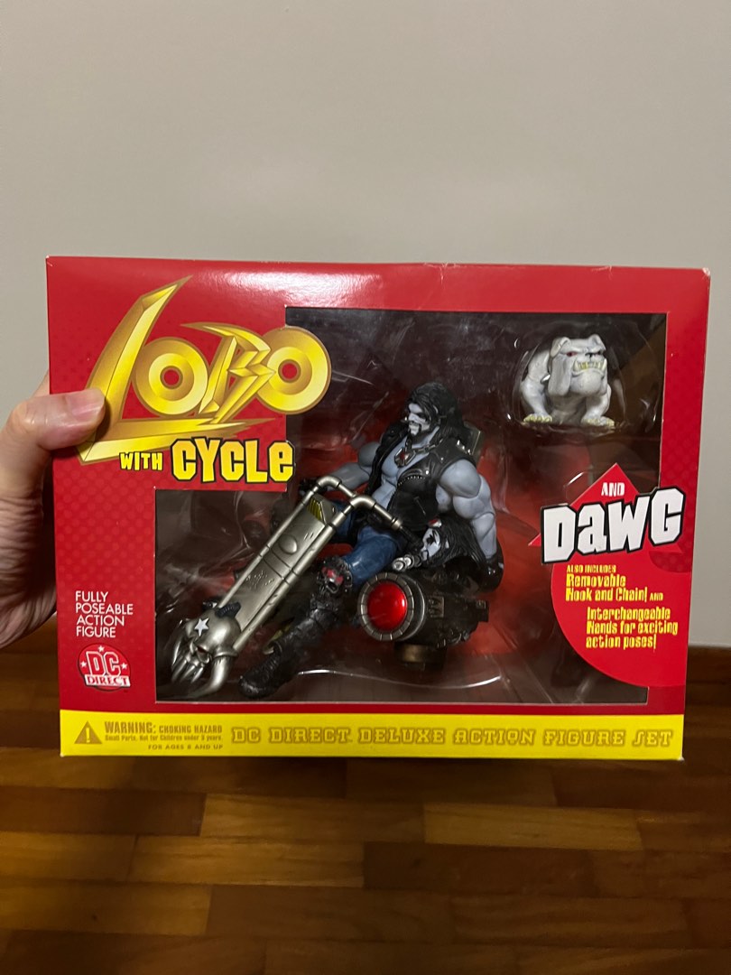 Marvel legends dc lobo baf with cycle and dawg, Hobbies & Toys, Toys ...