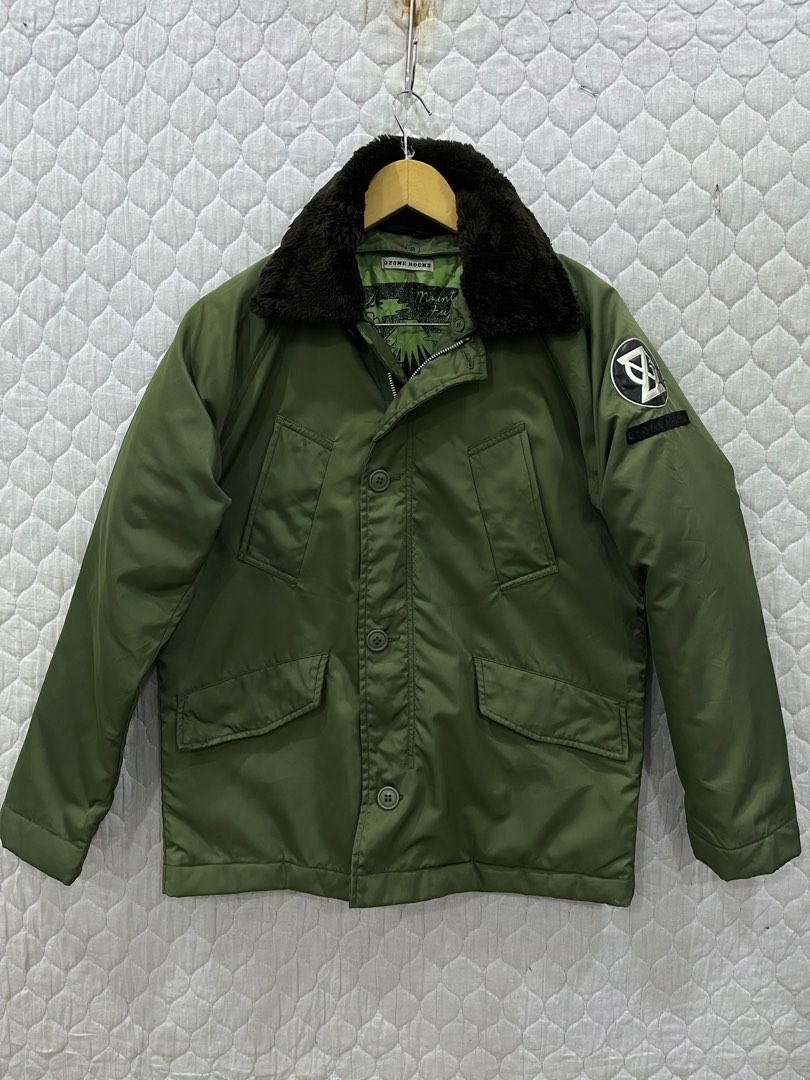 Ddd. OZONE ROCK MILITARY STYLE JACKET, Men's Fashion, Coats, Jackets ...