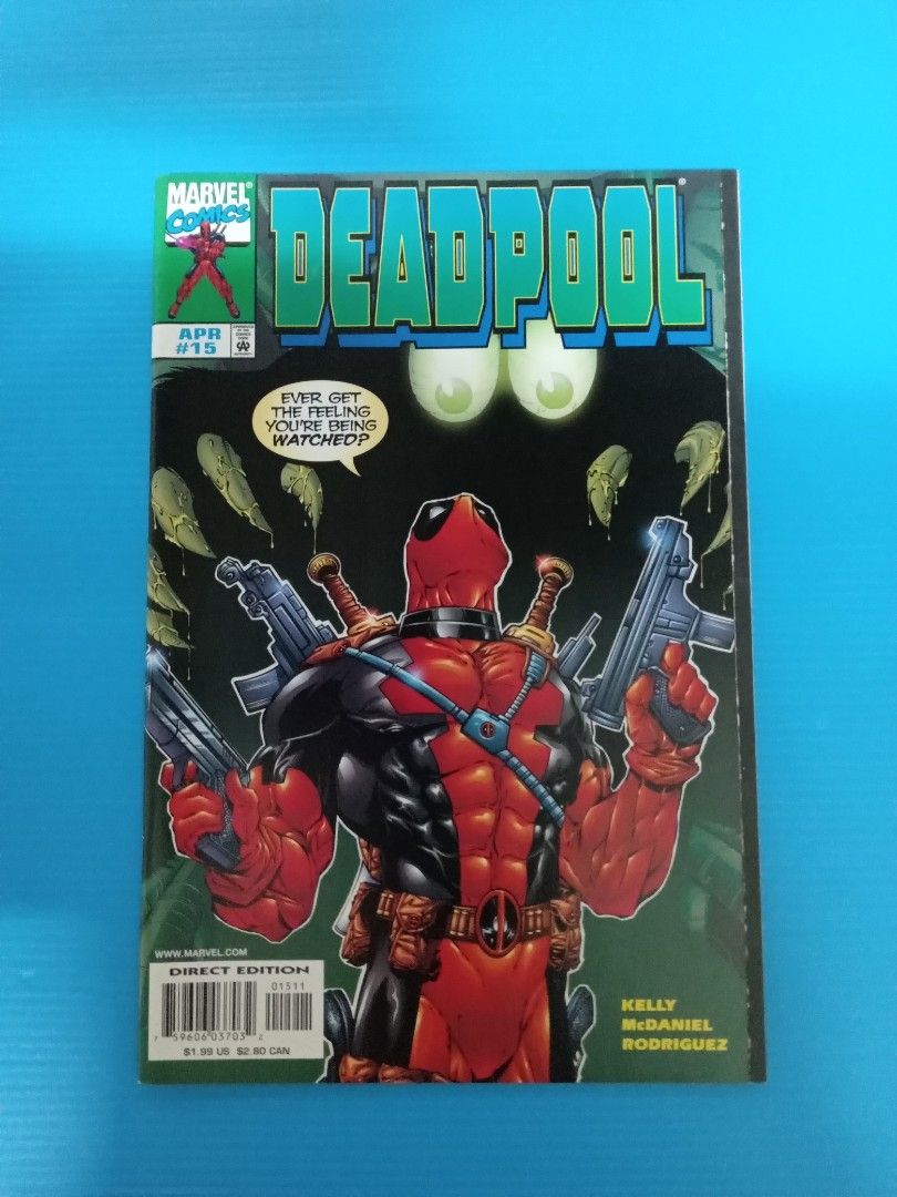 Deadpool #15 ( Walter McDaniel - Cover Art ) Marvel Comics, Hobbies & Toys, Books & Magazines ...