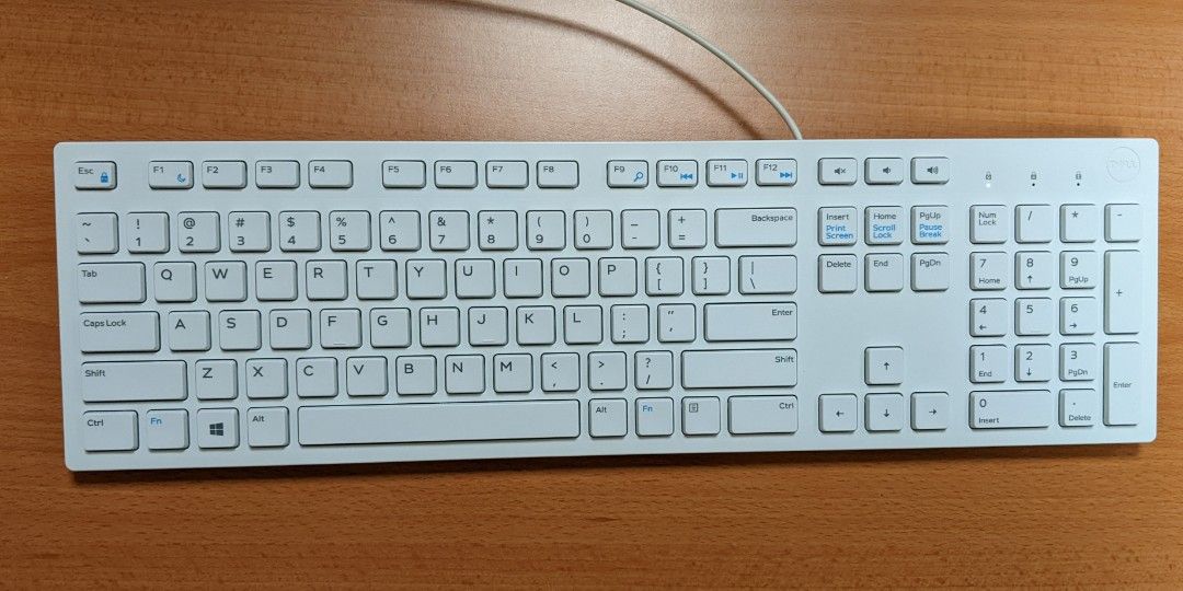 Dell KB216 Multimedia Wired Keyboard (White), Computers & Tech, Parts ...