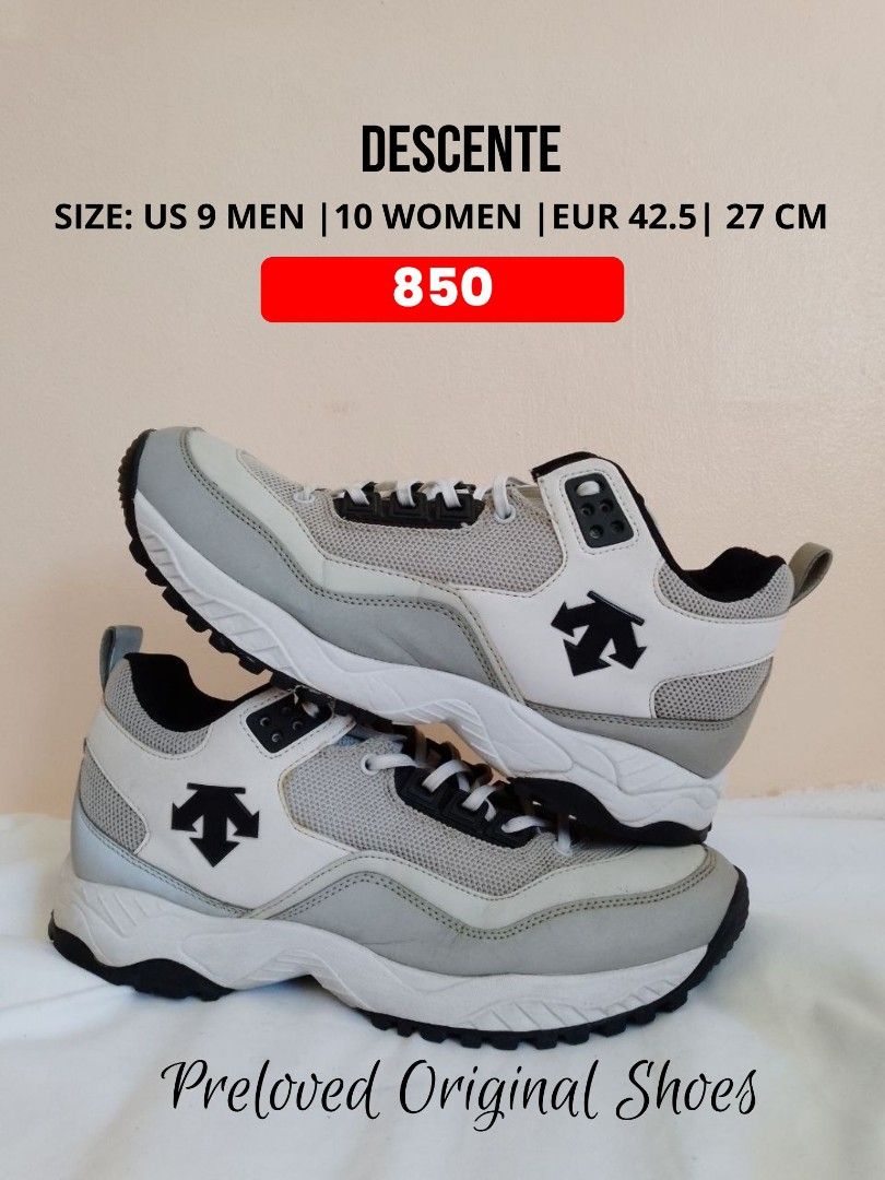 Descente 9 Men|10 Women, Men's Fashion, Footwear, Sneakers on Carousell