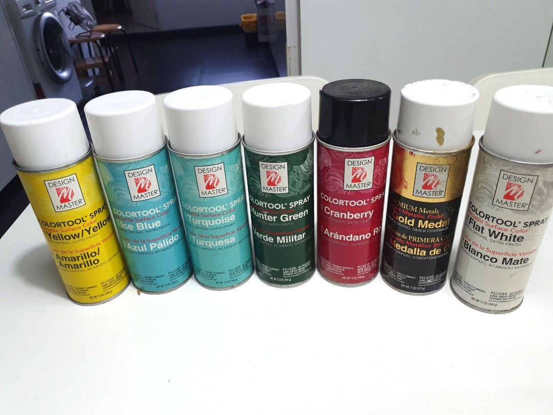 Design Master Floral coloured spray, Hobbies & Toys, Stationery & Craft ...