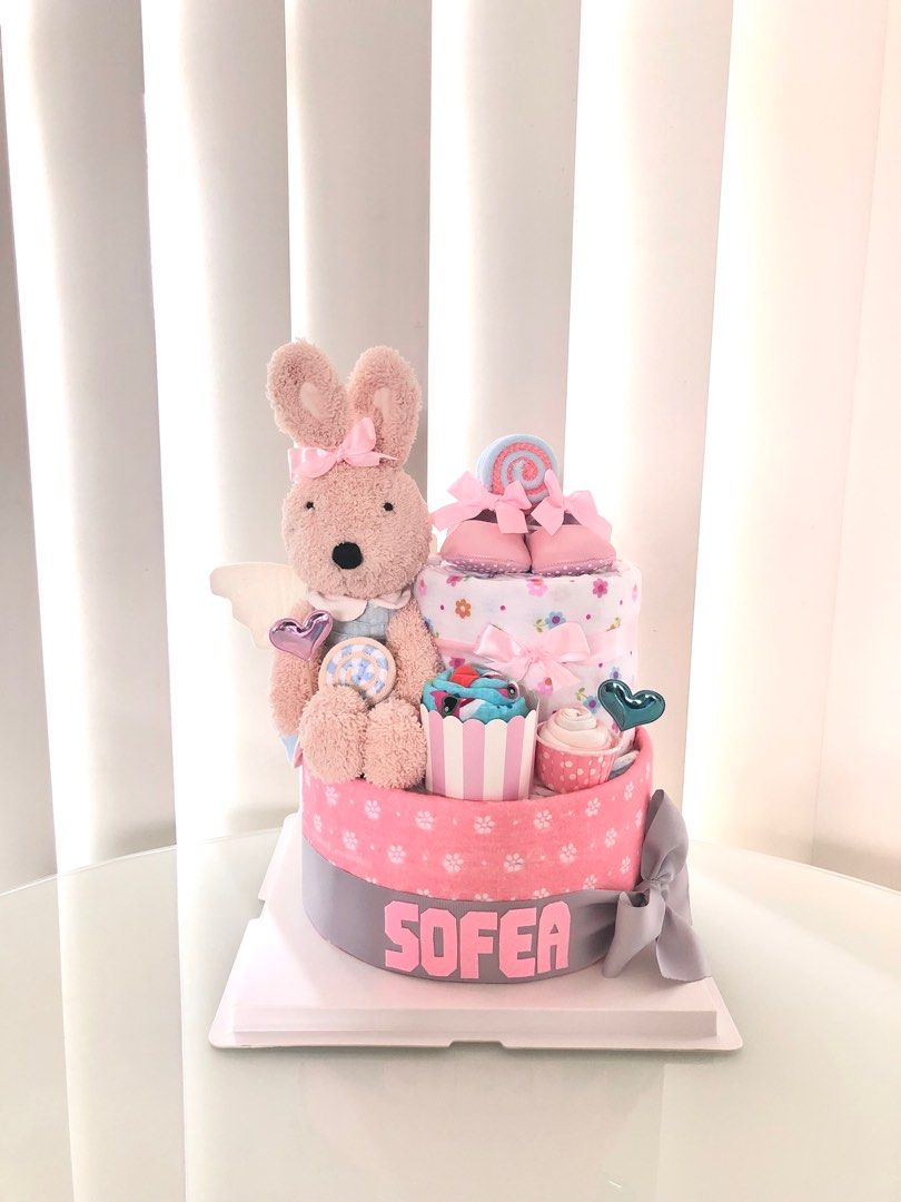 Diaper Cake / newborn baby hamper / gift set, Babies & Kids, Babies ...