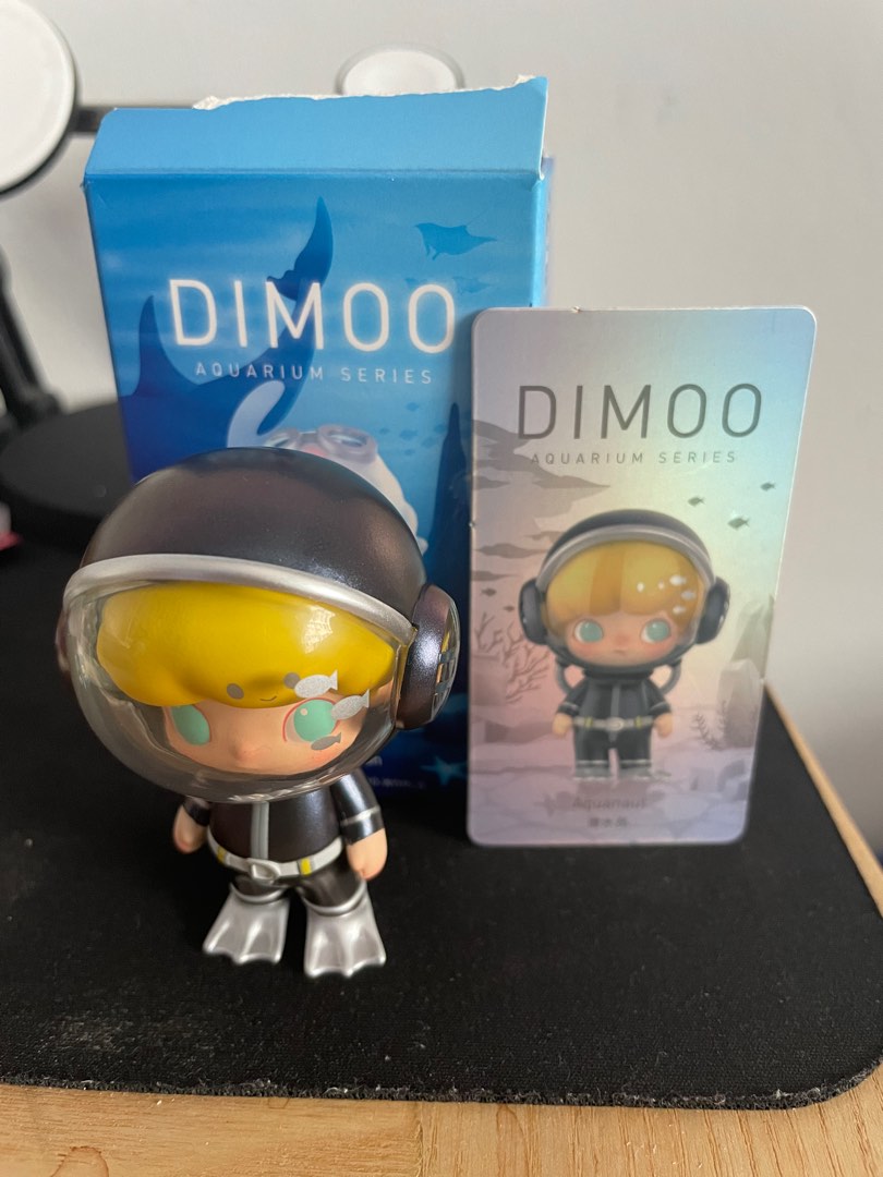 Dimoo aquarium series secret aquanaut, Hobbies & Toys, Toys & Games on ...