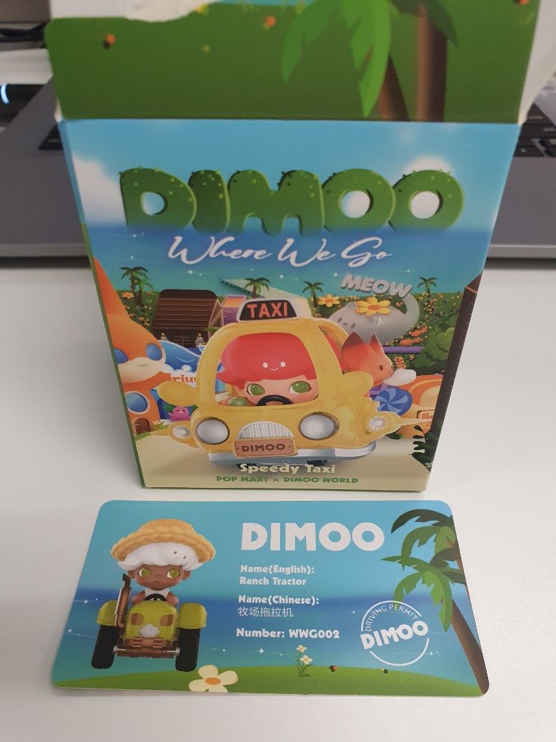 Dimoo Where We Go - Ranch Tractor, Hobbies & Toys, Toys & Games on ...