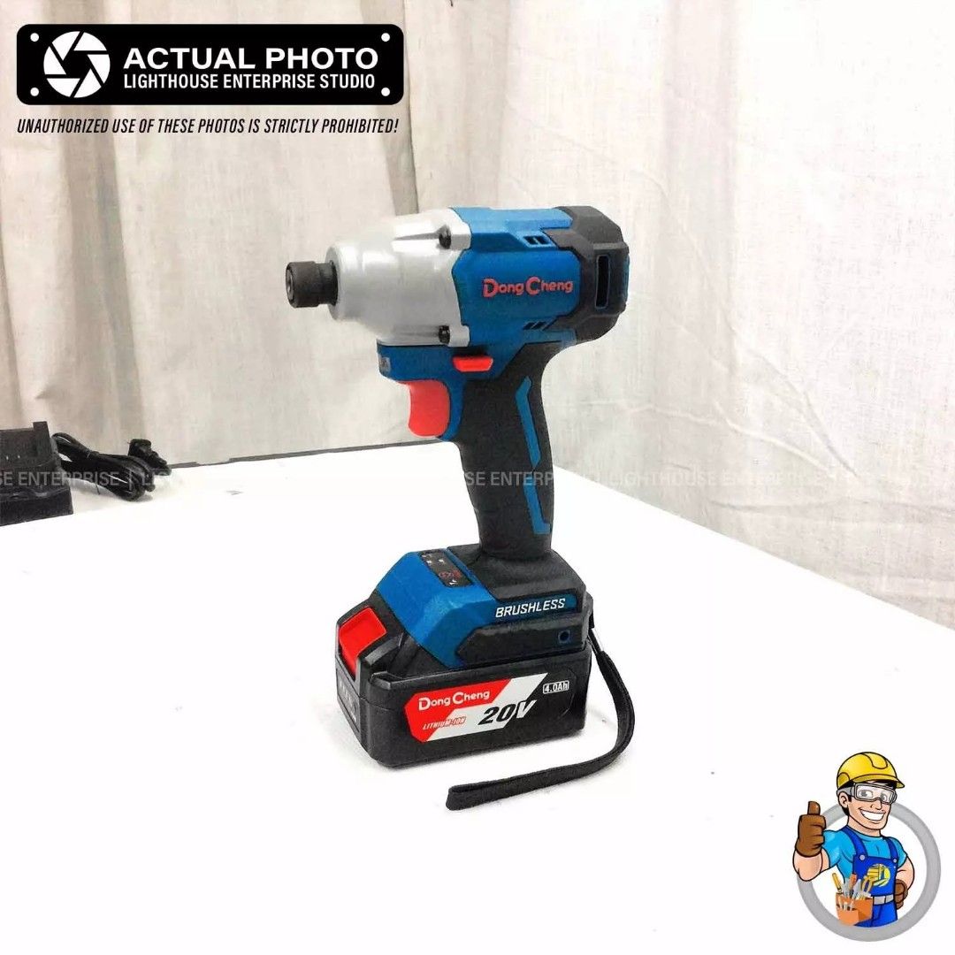 Dong Cheng Cordless Brushless 20v Impact Driver Dcpl03 14em